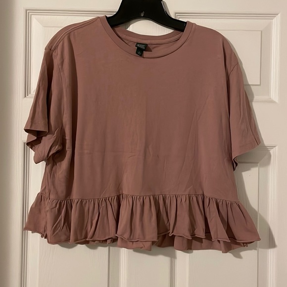 wild fable | Tops | Great Condition Mauvecolor Shortsleeve Top With ...